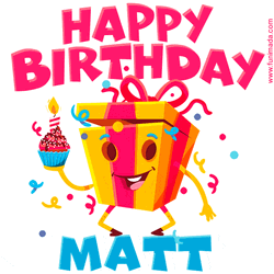 Happy Birthday Matt GIFs | GIFDB.com