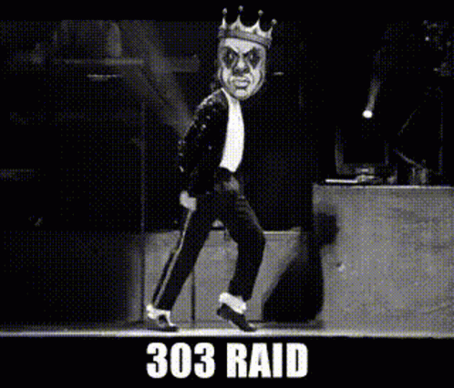 303 Raid Moonwalk GIF | GIFDB.com
