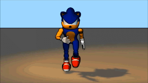 3d Running Sanic GIF | GIFDB.com