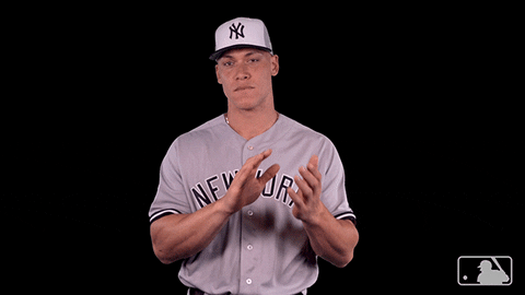 Aaron Judge Yankees Clap GIF | GIFDB.com