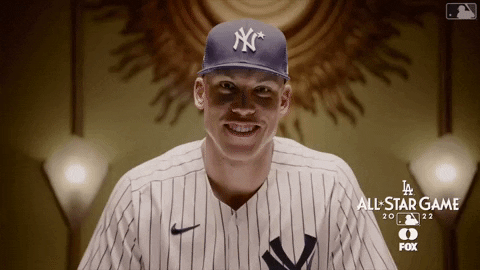 Aaron Judge Yankees Shy GIF | GIFDB.com