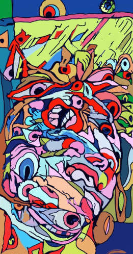 Abstract Art Body Parts GIF | GIFDB.com