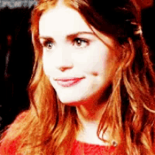 Actress Holland Roden Beautiful Dimple Smile GIF | GIFDB.com