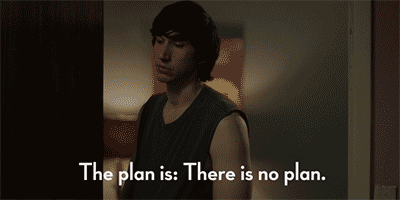 Adam Driver There Is No Plan GIF | GIFDB.com