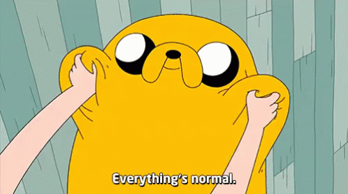 Adventure Time Jake Face Melt GIF | GIFDB.com