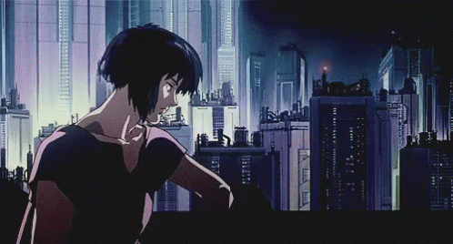 Aesthetic Anime Ghost In The Shell GIF | GIFDB.com
