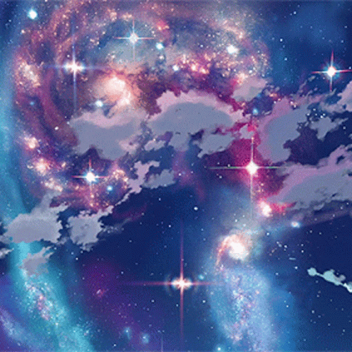 Aesthetic Star Galaxy GIF | GIFDB.com