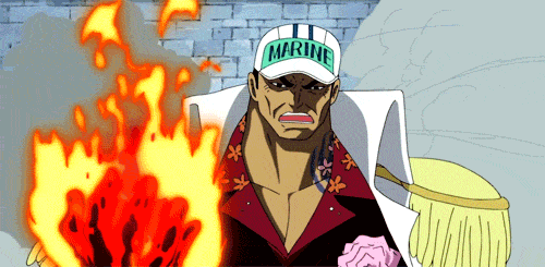 Akainu Punching Whitebeard GIF | GIFDB.com