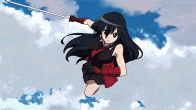 Akame Ga Kill Akame Vs. Kurome GIF | GIFDB.com