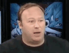 Alex Jones Making Funny Face Distortion GIF | GIFDB.com