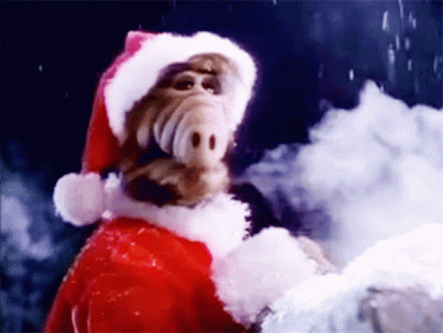 Alf Santa Claus GIF | GIFDB.com