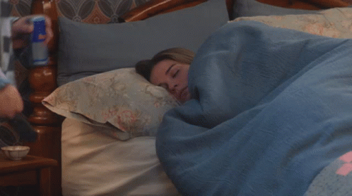 Allison Mcroberts Sleeping Soundly In Bed GIF | GIFDB.com