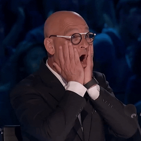 America's Got Talent Howie Mandel Surprised Amazing Reaction GIF ...