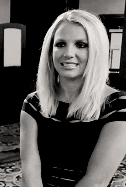 American Singer Britney Spears Awkward Smile GIF | GIFDB.com