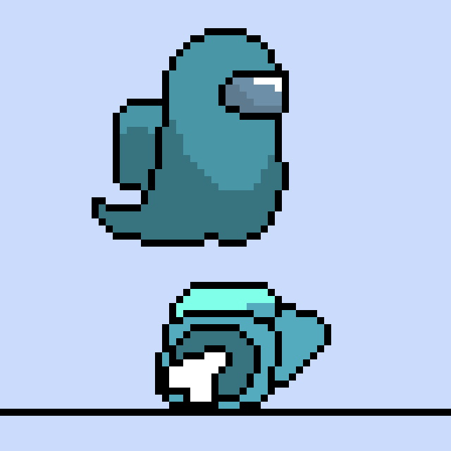 Among Us Crewmate Ghost GIF | GIFDB.com