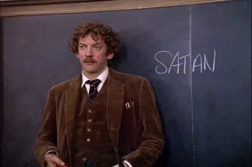 Animal House Satan On Blackboard GIF | GIFDB.com