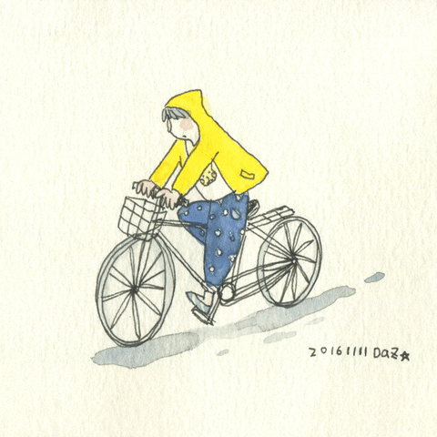 Animated Bike Riding GIF | GIFDB.com