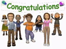 Animated Congratulations Celebration Party GIF | GIFDB.com