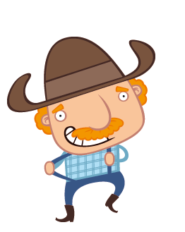 Animated Cowboy Yeehaw GIF | GIFDB.com