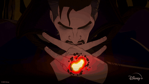 Animated Dr. Strange Powerful Magic Blast GIF | GIFDB.com