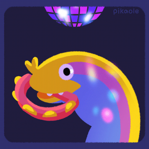 Animated Eel Disco Dance GIF | GIFDB.com