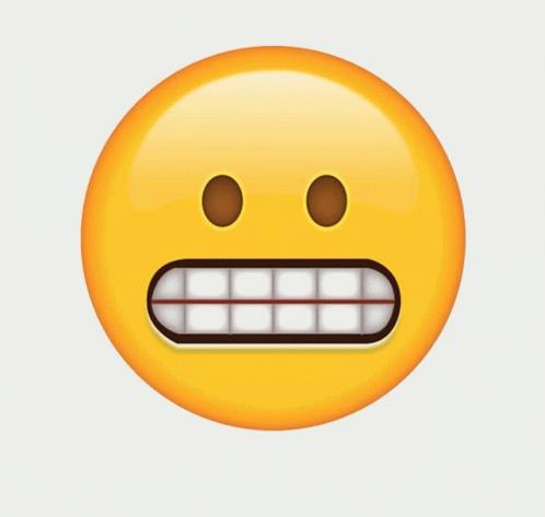 Animated Emoji Grinding Teeth Sticker GIF | GIFDB.com