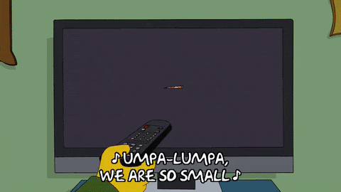 Animated Oompa Loompas On Simpsons GIF | GIFDB.com