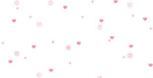Animated Pink Hearts And Snowflakes Fall Down GIF | GIFDB.com