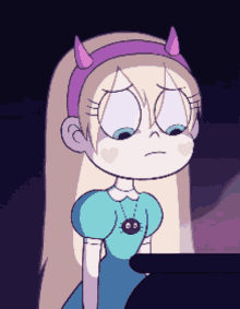Animated Series Princess Star Butterfly Planning GIF | GIFDB.com