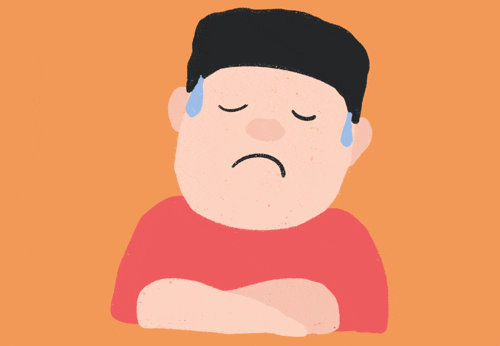 Animated Stressed Guy Crying Out GIF | GIFDB.com