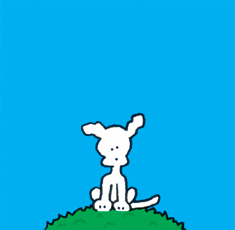 Animated Sunny Day Chippy The Dog Love GIF | GIFDB.com