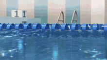 Animated Water Akebi-chan Swimming GIF | GIFDB.com