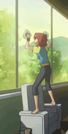 Anime Cleaning And Wiping Windows GIF | GIFDB.com
