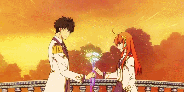 Anime Couple Magic-kyun! Renaissance GIF | GIFDB.com