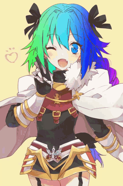 Anime Fate Astolfo Rgb Hair Color GIF | GIFDB.com