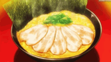 Anime Food Wars Ramen Nori Pork Belly GIF | GIFDB.com