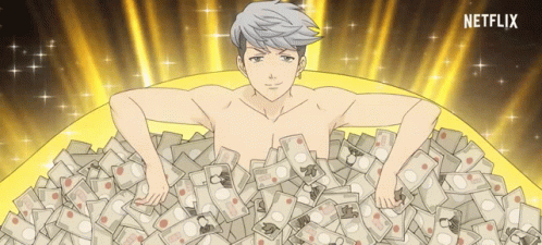 Anime Money GIFs - Download & Share | GIFDB.com