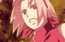 Anime Naruto Sakura Haruno Power Punch GIF | GIFDB.com
