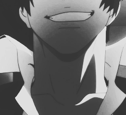 Anime Series Gangsta Nicolas Brown Smirking GIF | GIFDB.com