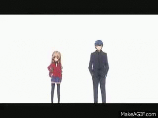 Anime Toradora Main Characters GIF | GIFDB.com