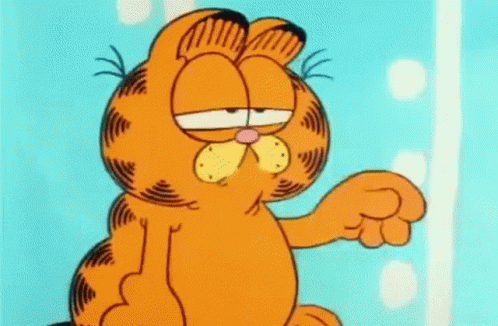 Annoyed Garfield GIF | GIFDB.com