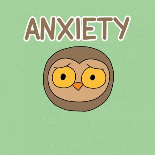 Anxious Littlest Friends Owlbert Nervous Meltdown GIF | GIFDB.com