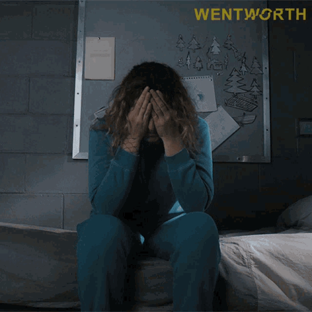 Anxious Lou Kelly Wentworth Uneasy Worried GIF | GIFDB.com