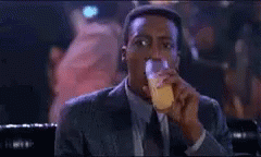 Arsenio Hall Drink Spit Take GIF | GIFDB.com