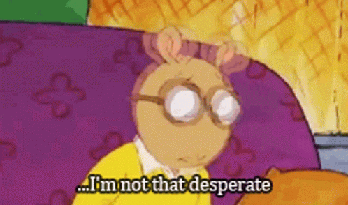 Arthur Read Not Desperate GIF | GIFDB.com