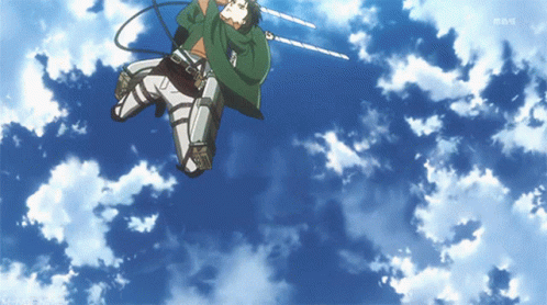 Attack On Titan Levi Slash GIF | GIFDB.com