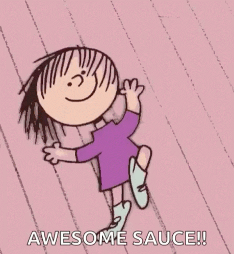 Awesome Sauce Peanuts Comics GIF | GIFDB.com