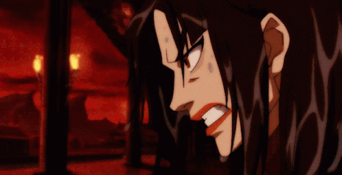 Azula Blue Fire Blow Angry GIF | GIFDB.com