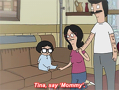 Baby Tina Belcher Say Mommy GIF | GIFDB.com