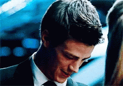 Barry Allen Handsome Smile Suit The Flash GIF | GIFDB.com
